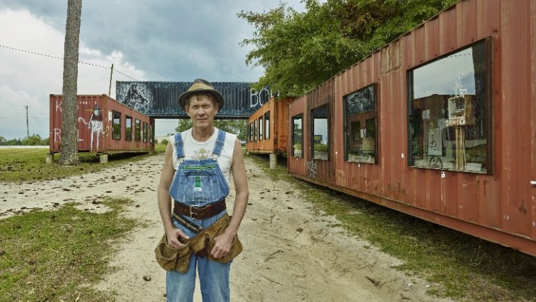 Artist Butch Anthony created a drive-thru museum of odd items in Seale ...