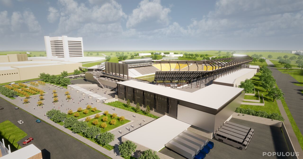 State and Local Leaders Break Ground for BJCC Stadium | WBHM 90.3