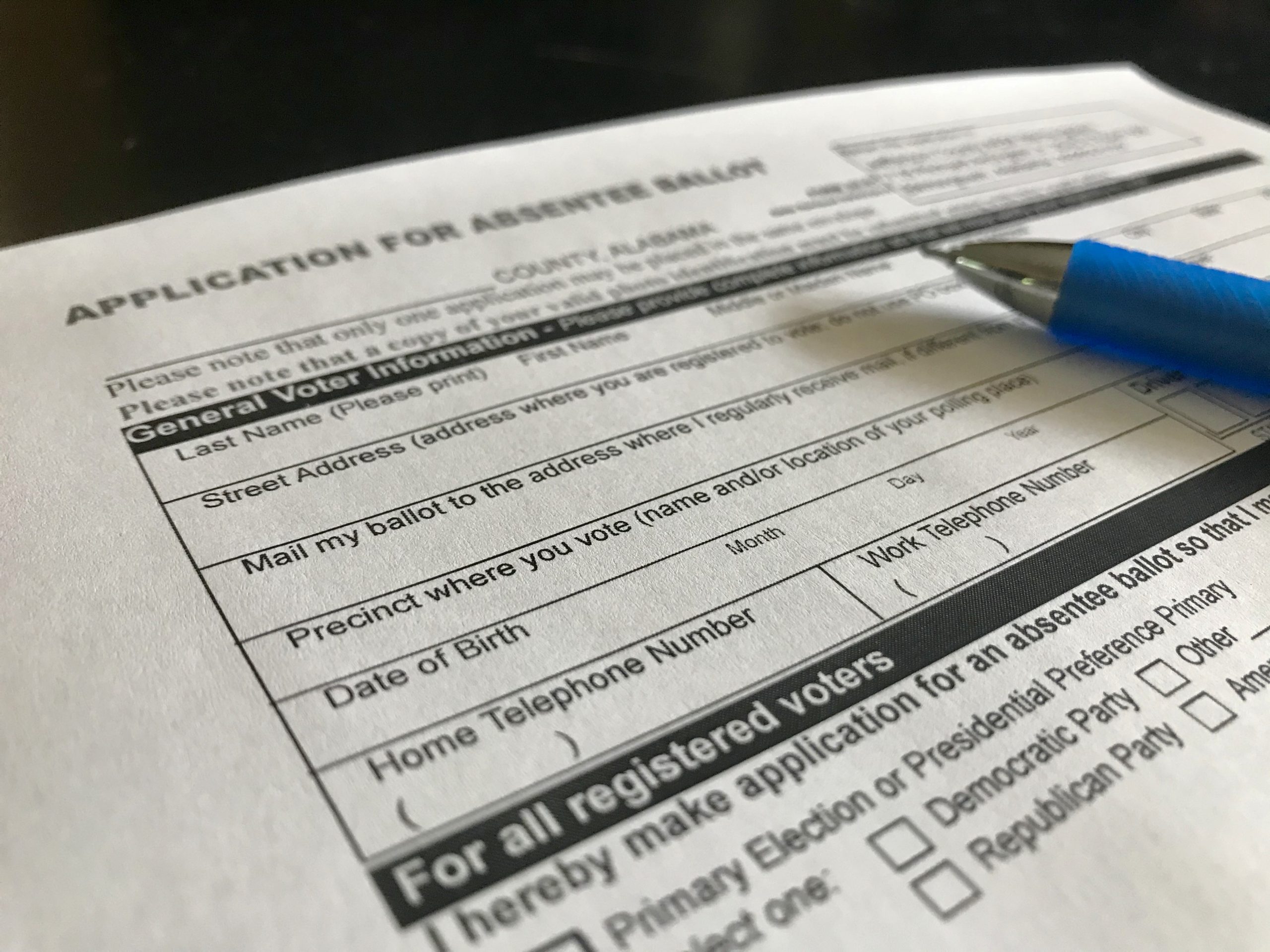 Everything You Need To Know To Vote Absentee In Alabama | WBHM 90.3