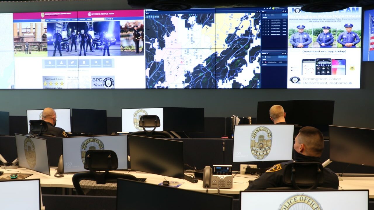 Birmingham debuts new tech hub to help solve crime in real time | WBHM 90.3