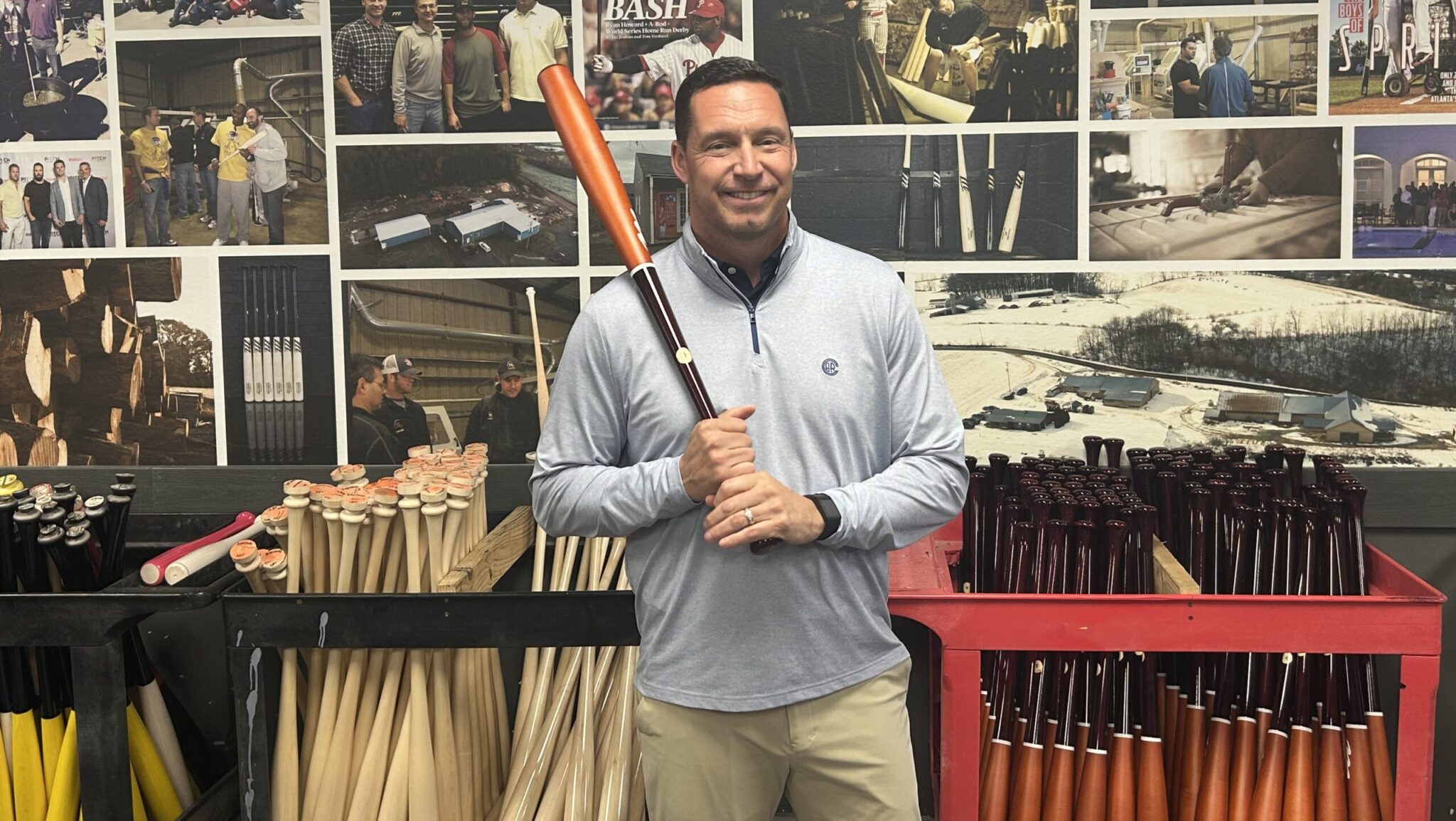 An inside look at how Marucci’s torpedo bats are made | WBHM 90.3
