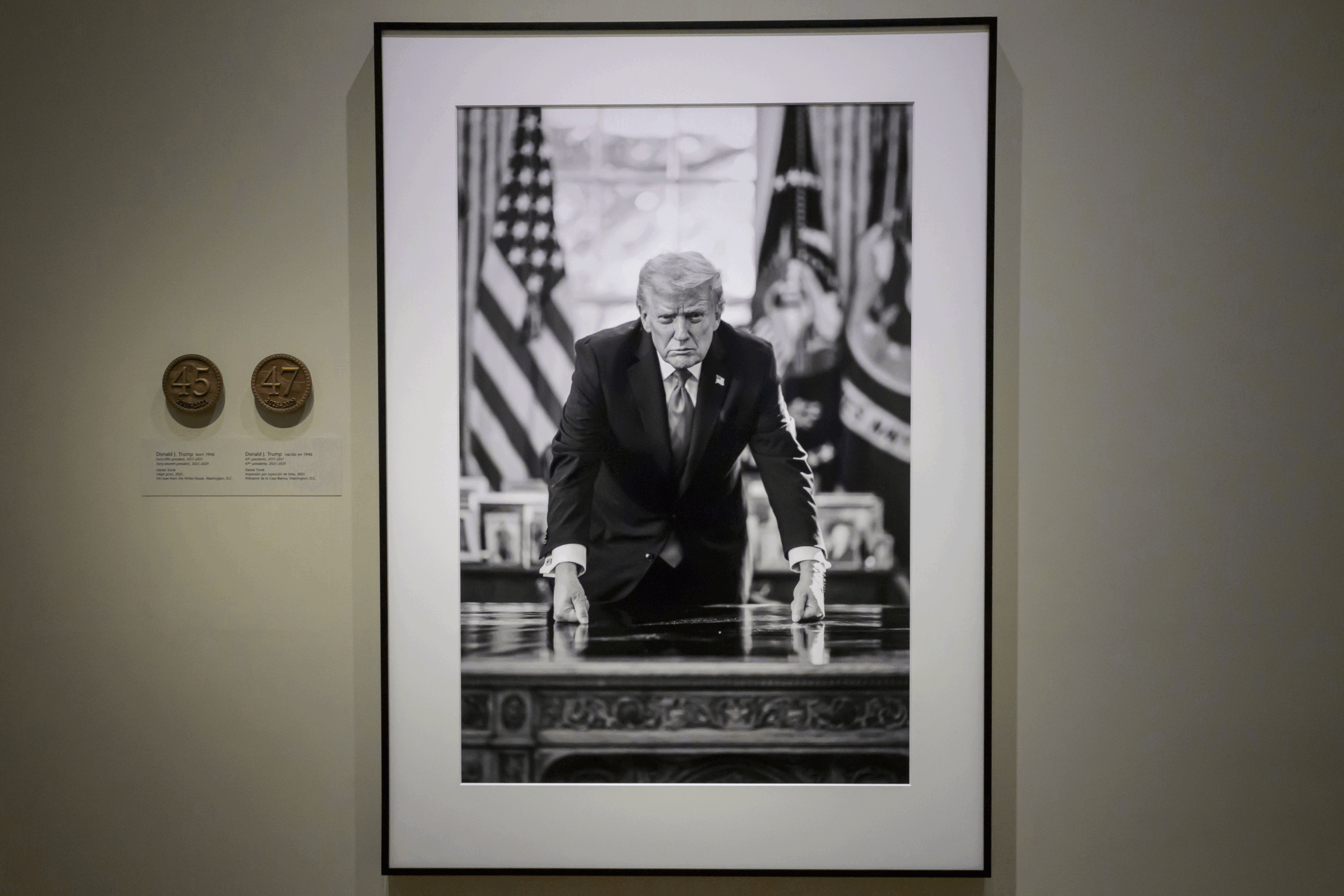 National Portrait Gallery removes impeachment references next to Trump ...